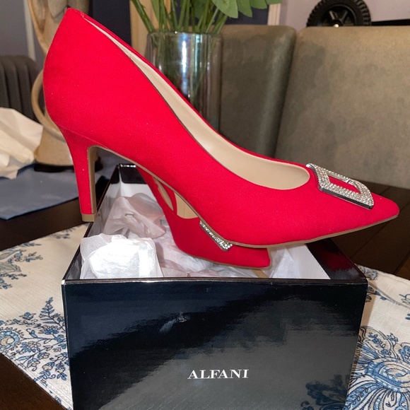 Alfani | Shoes | New Red Alfani Step Flex Jerison Pumps | Poshmark